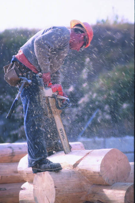 Handcrafted Log Homes, Hand-peeled, Scribed and Chiselled. Built by ...